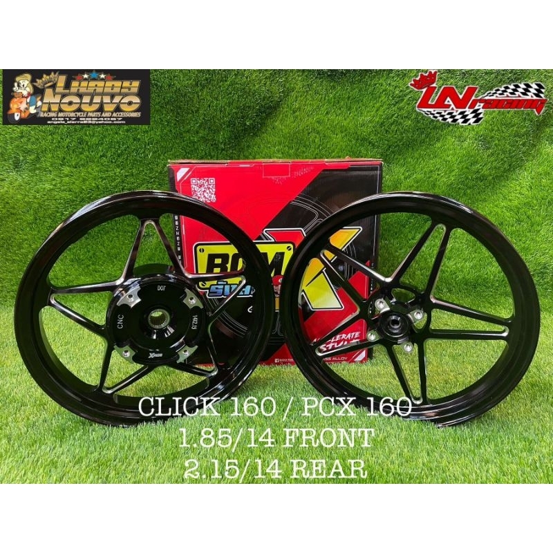 BOMrangsit mags for Honda click 160 (Star design) | Shopee Philippines