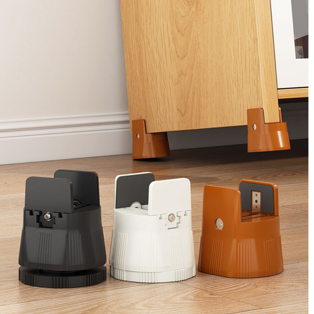 Adjustable furniture feet lifting pads table/bed/chair lifter anti-slip ...