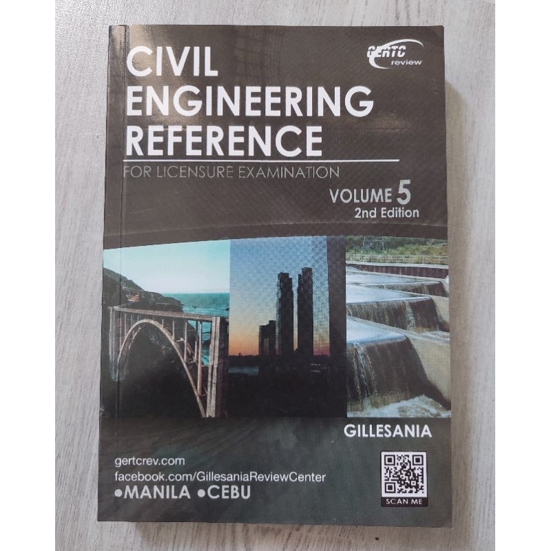 CIVIL ENGINEERING REFERENCE (FOR LICENSURE EXAMINATION VOLUME 5 ...