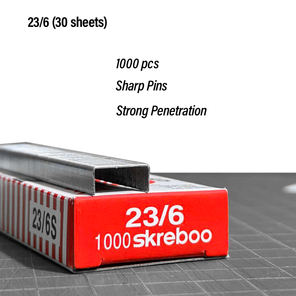 23/6 Staple Wire | SKREBOO HEAVY DUTY | Shopee Philippines