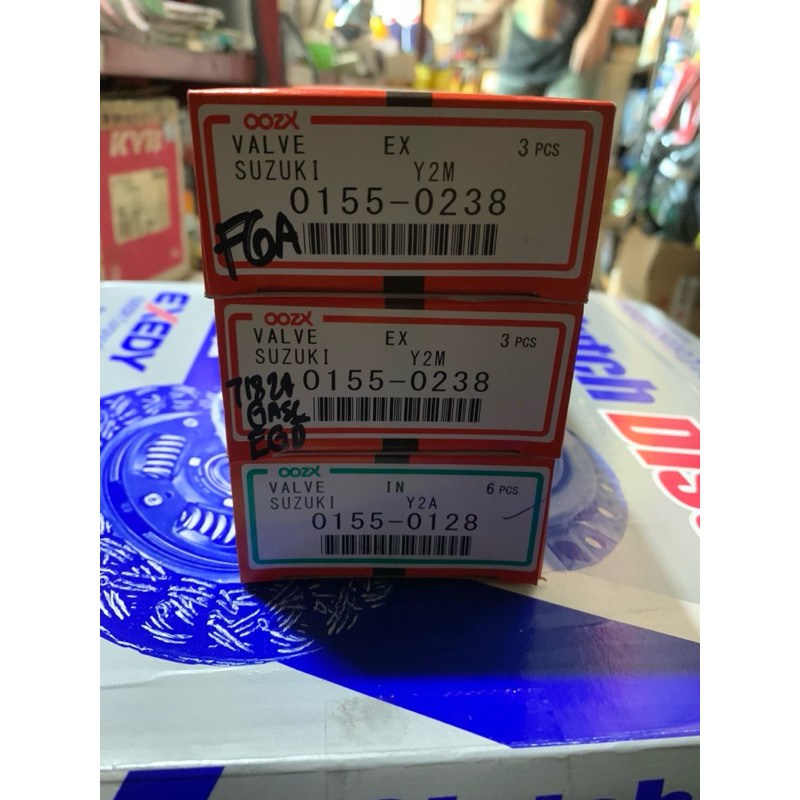 FUJI ENGINE VALVE SET FOR SUZUKI F6A ENGINE (SET) | Shopee Philippines