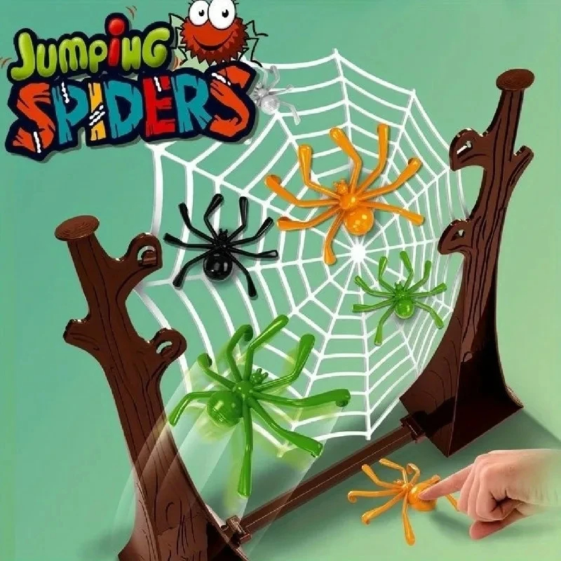 Bouncing Spider toys Desktop Board Games Kids Adult Family Party Game ...