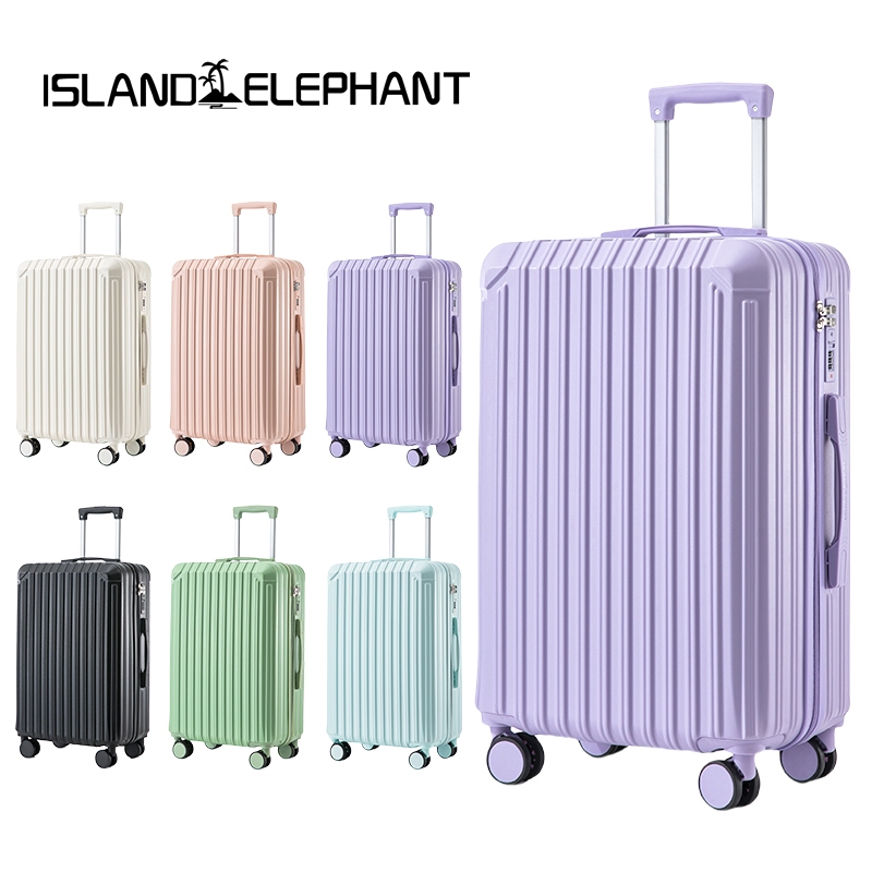 ISLAND ELEPHANT Purple Luggage Travel Bag Hand Carry Luggage | Shopee ...