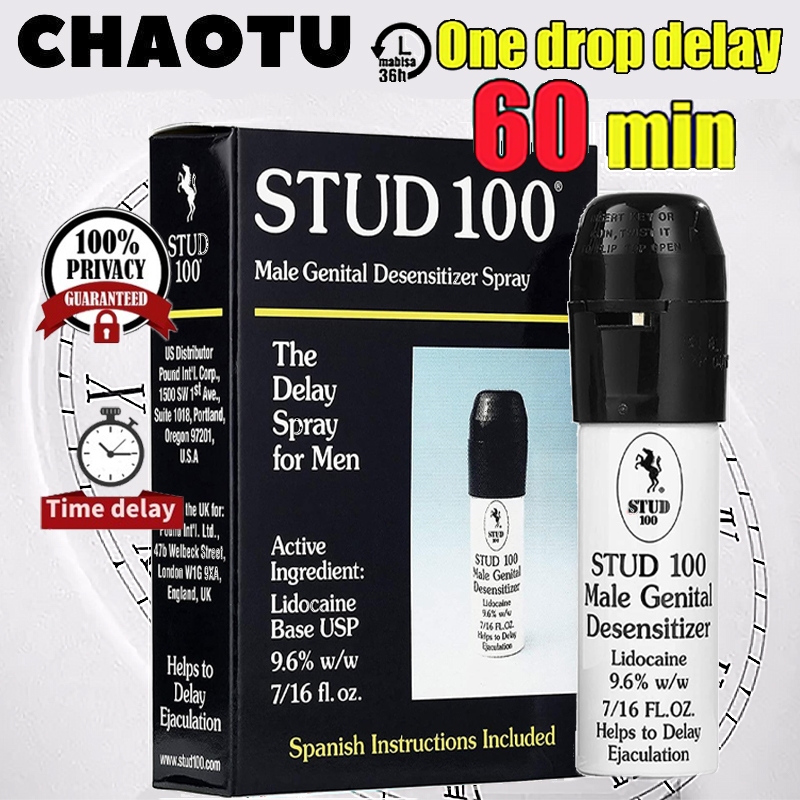 Stud 100 Male Genital Desensitizer Spray And Legal Delayed Spray For Man Sexual Erection ...