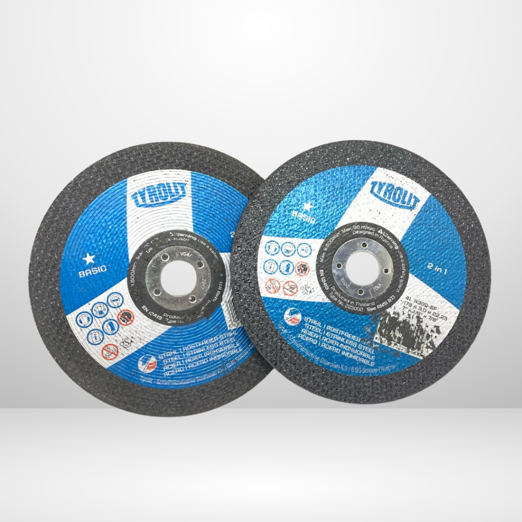 TYROLIT 7"inch 2n1 Stainless Steel Grinder Basic Cutting Disc ( MOHWC ) | Shopee Philippines