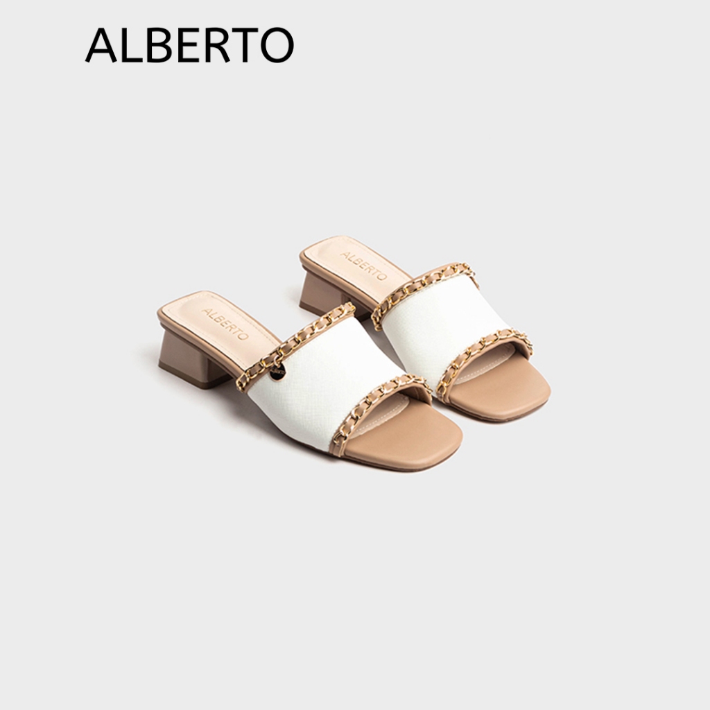 ALBERTO Women's Desirae Heeled Sandals | Shopee Philippines