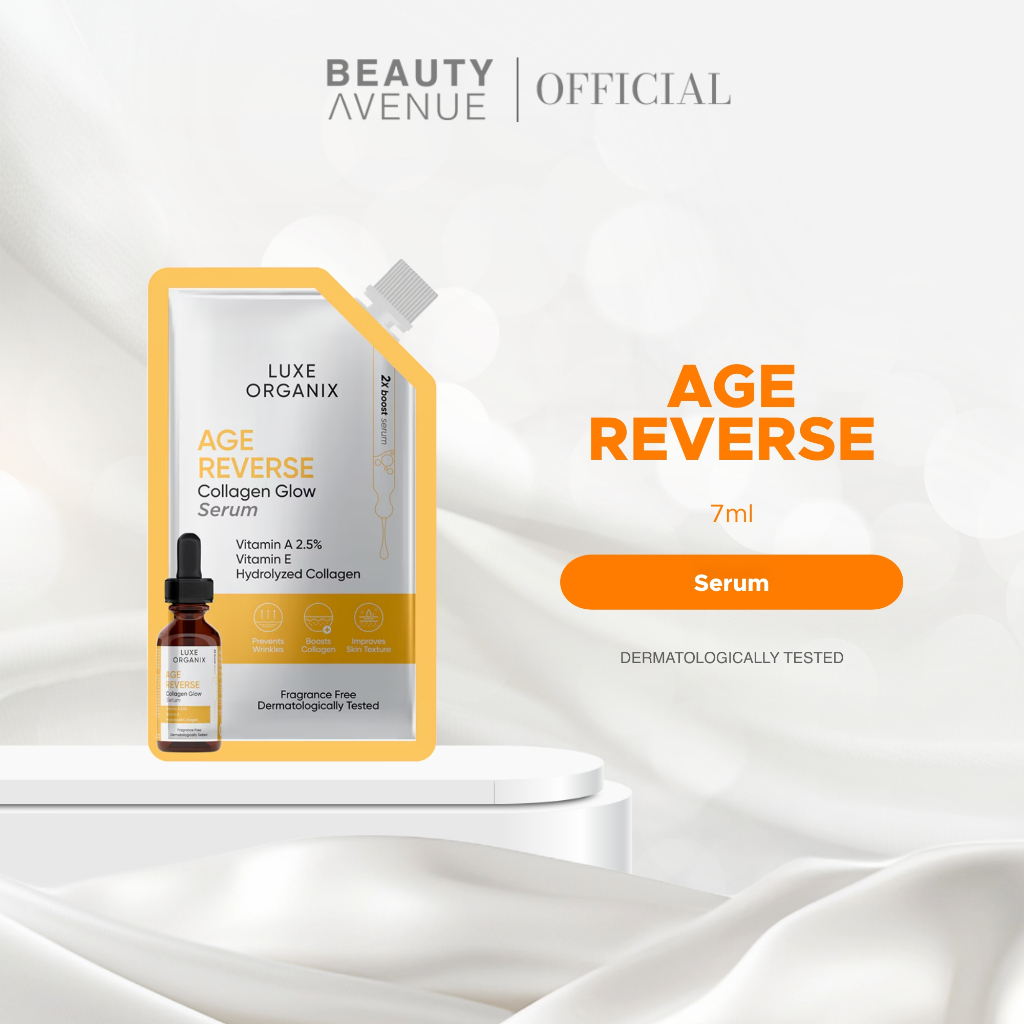 Luxe Organix Age Reverse Collagen Glow Serum 7ml | Shopee Philippines