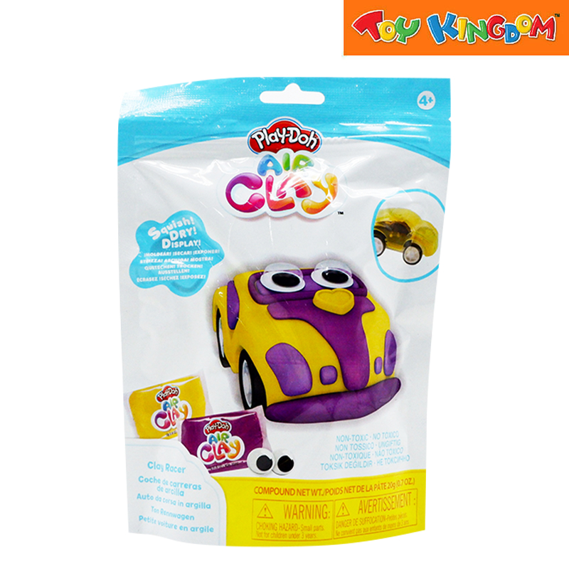 Play-Doh Air Clay Yellow Racer | Shopee Philippines