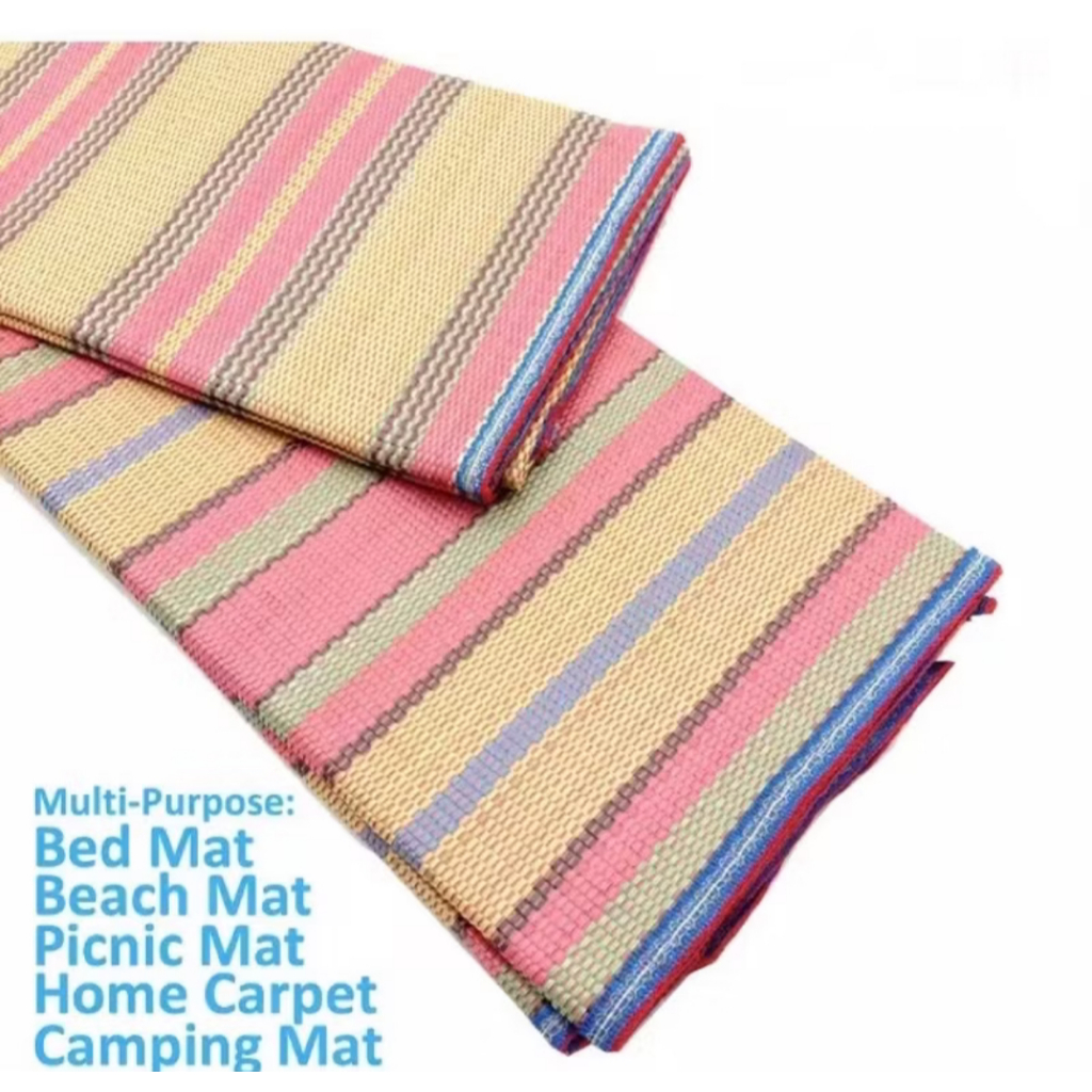 Local Plastic Mat Single/Double/Super/Prince/King Size | Shopee Philippines