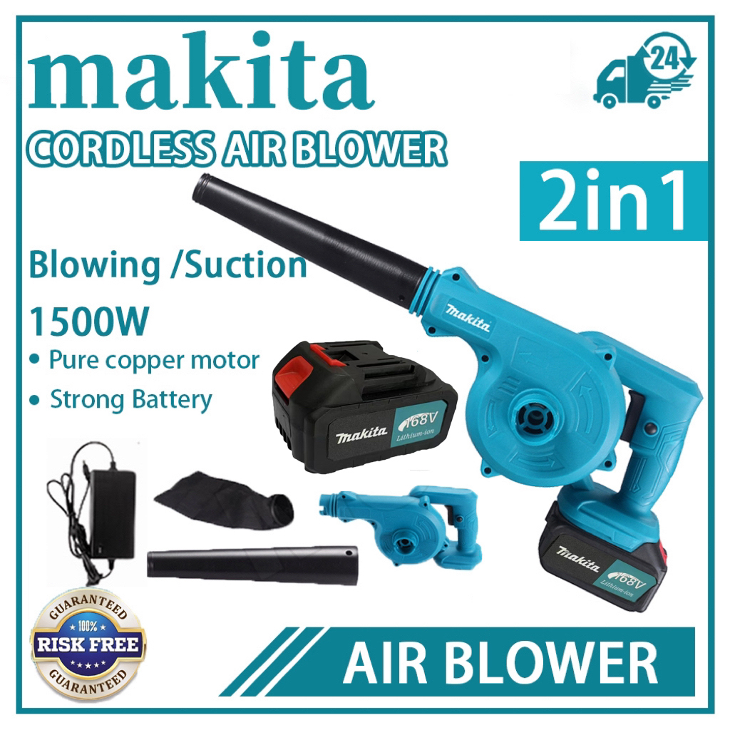 Makita 2 In 1 Blower Original Portable Vacuum Cleaner 168V Electric ...