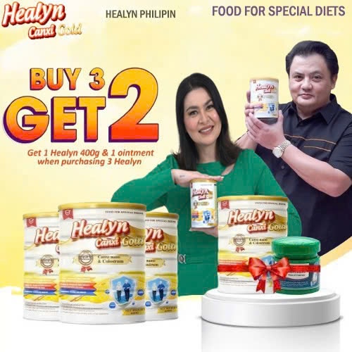 ( Buy 3 Get 2 ) Healyn Canxi Gold 400g Milk for osteoporosis and ...
