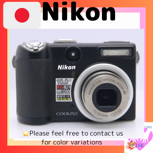 Nikon Digital Camera COOLPIX P5000 Black 10 Million Pixels used ...