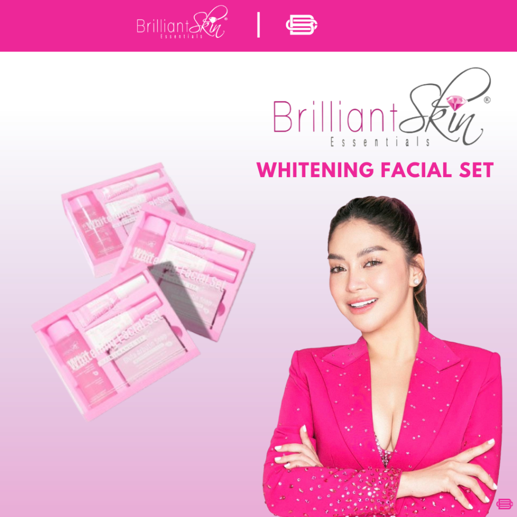 Brilliant Skin Whitening Facial Set (Maintenance Set) | Shopee Philippines