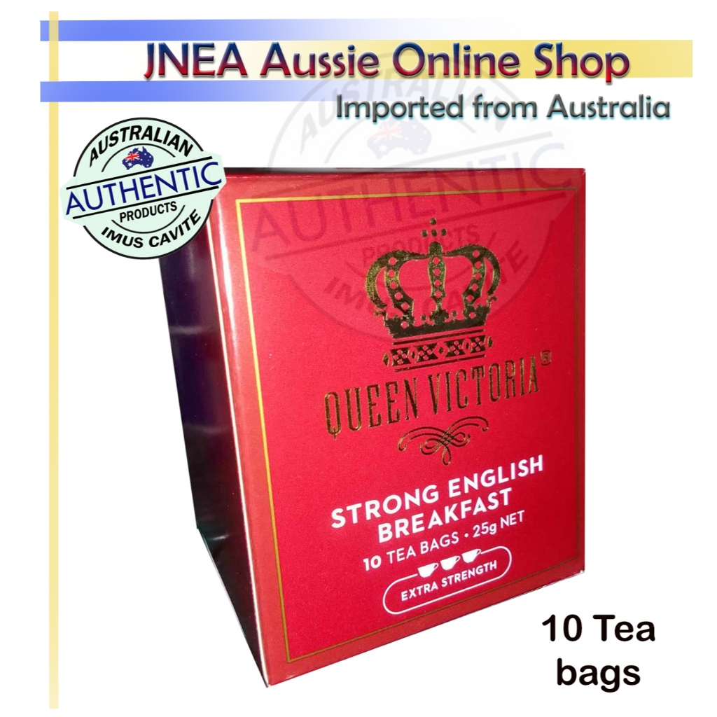 Queen Victoria Strong English Breakfast 10 bags | Shopee Philippines