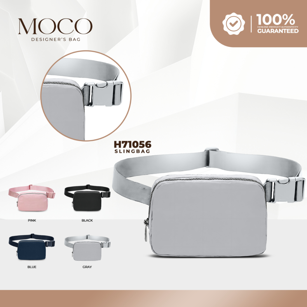 Moco Bags Canvas Dumpling Chest Bag For Women Men New Fashion Style Waist Belt Bags Unisex ...