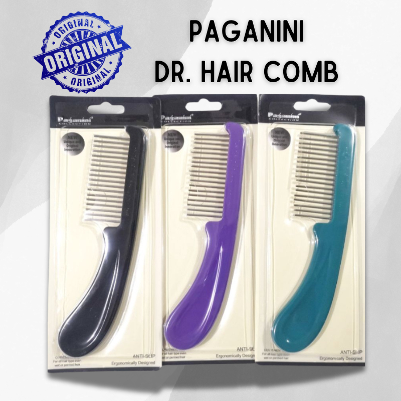 PAGANINI Hair Doctor, Steel Tooth Comb with Rotating Steel Bristles ...