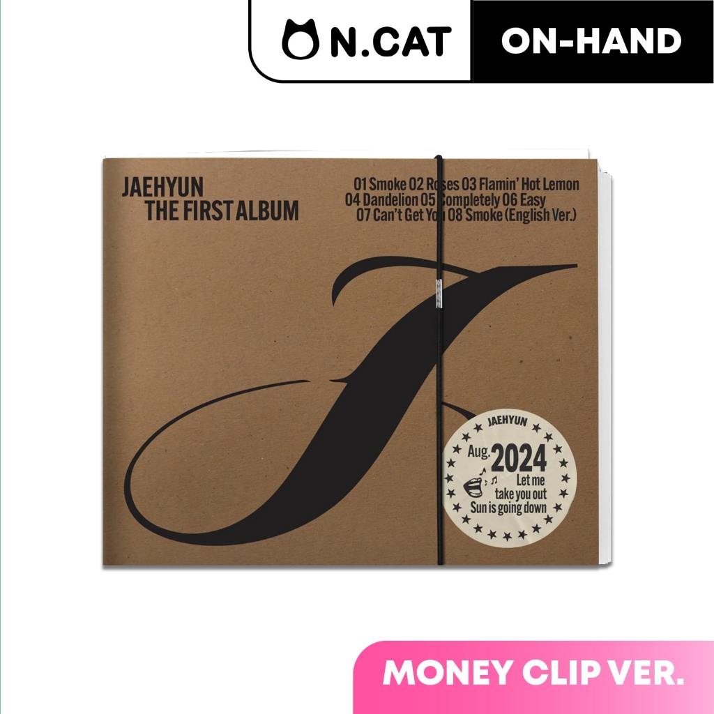 NCAT NCT JAEHYUN - J (Money Clip Version) 1st Mini Album | Shopee ...