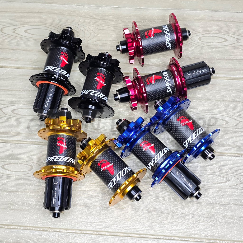 Speedone Pilot Carbon Design Hub MTB Sealed Bearing 8 pawls 32H 36H ...