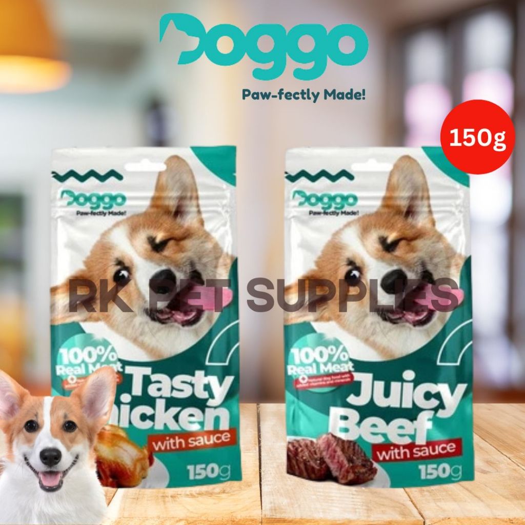 Chicken Beef Flavor 150g Doggo Dog Food Wet Pouch All Stages Adult ...