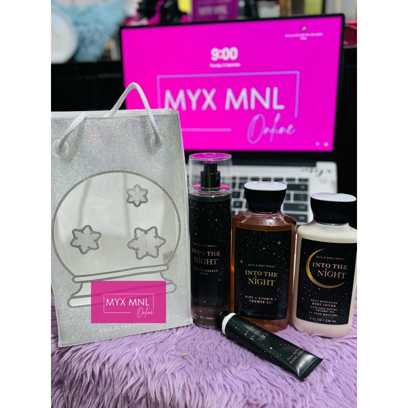 Bath & Body Works Into the Night Full Size Gift Set | Shopee Philippines