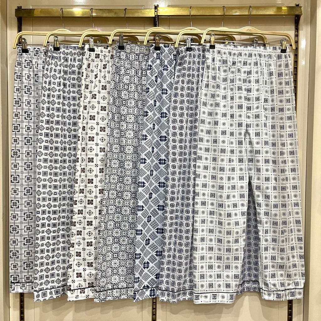 Men's Pajama Milky Cotton Assorted Design for Adult "Assorted Design ...