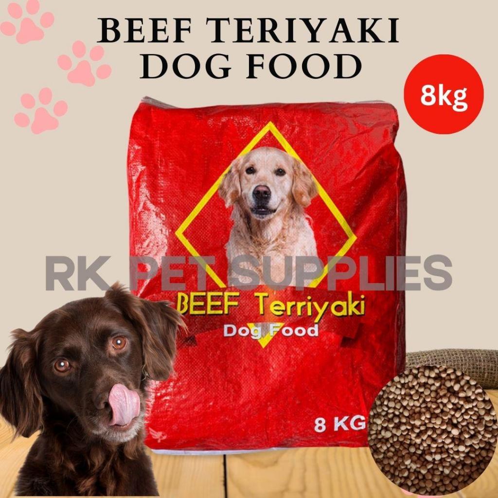 8kg Beef Teriyaki Dog Dry Food All Stages Adult Puppy | Shopee Philippines