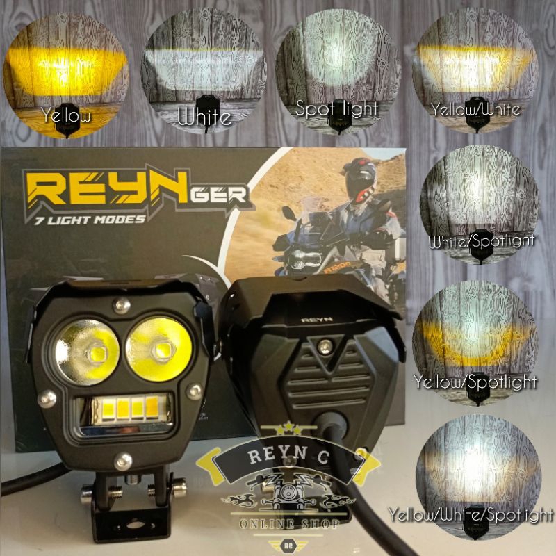 REYNger 7 Lights mode 80 watts NIGHT RANGER | Shopee Philippines