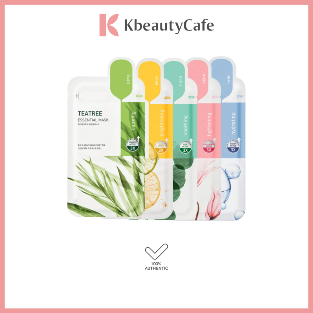 MEDHL Daily Sheet Mask Healing Essential Line (Collagen, Tea Tree ...