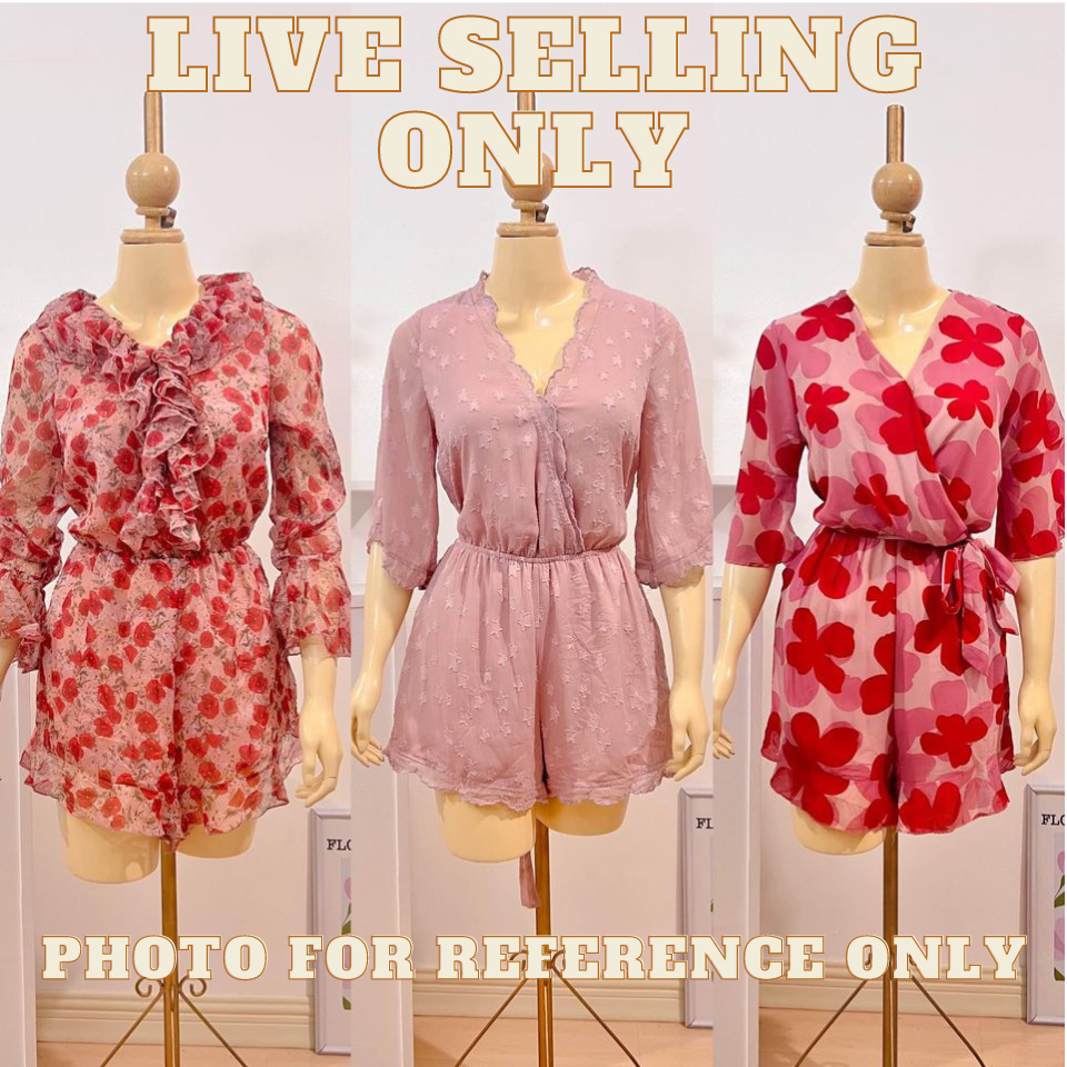 trendy rompers jumpsuit playsuit for womens live selling | Shopee ...