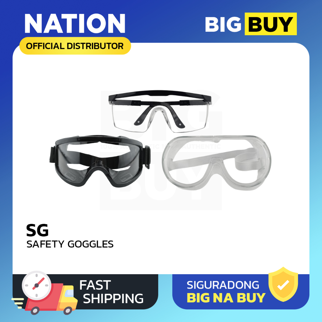 Nation - Dustproof Fog proof Safety Goggles | Shopee Philippines