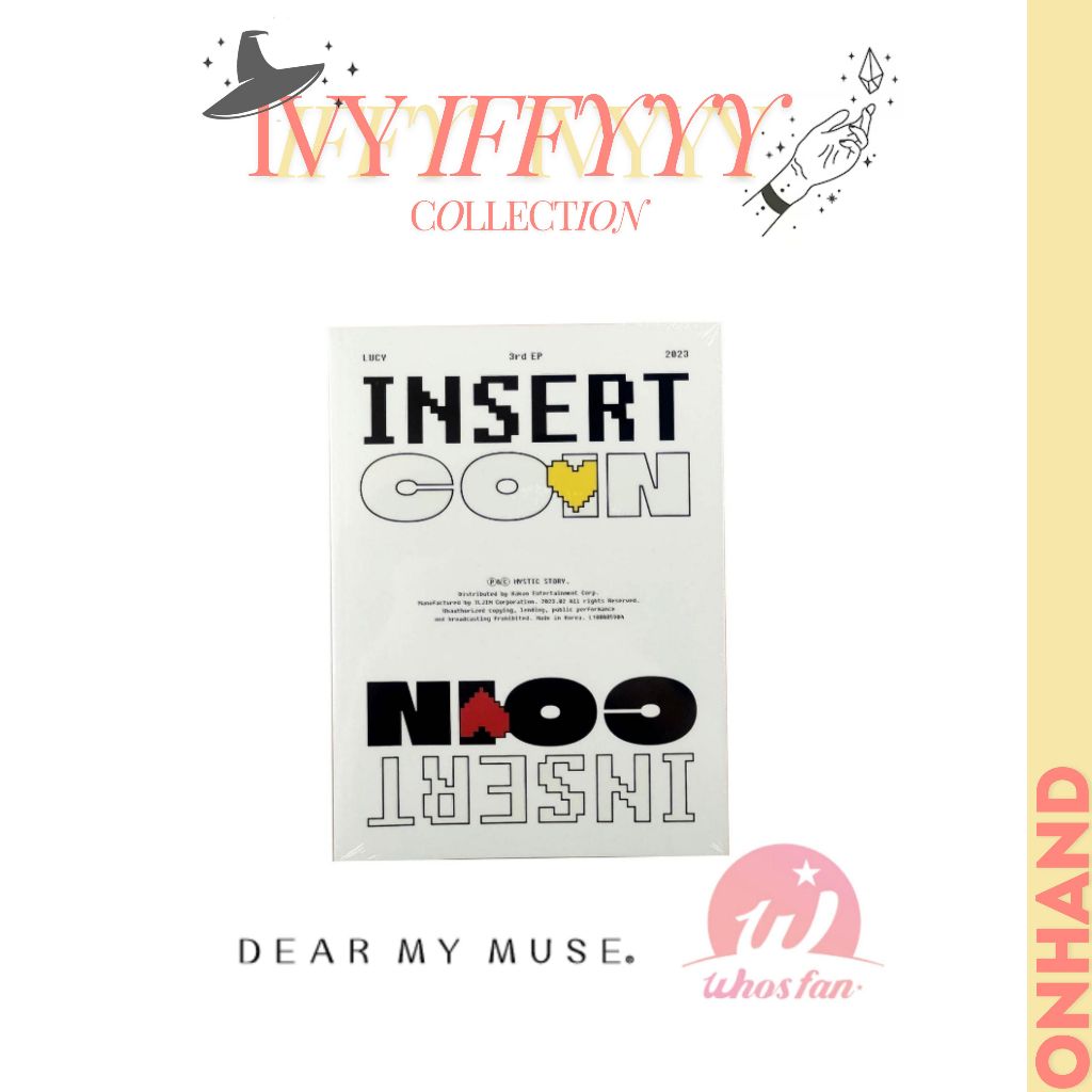 LUCY - 3rd EP Album Insert Coin | Shopee Philippines