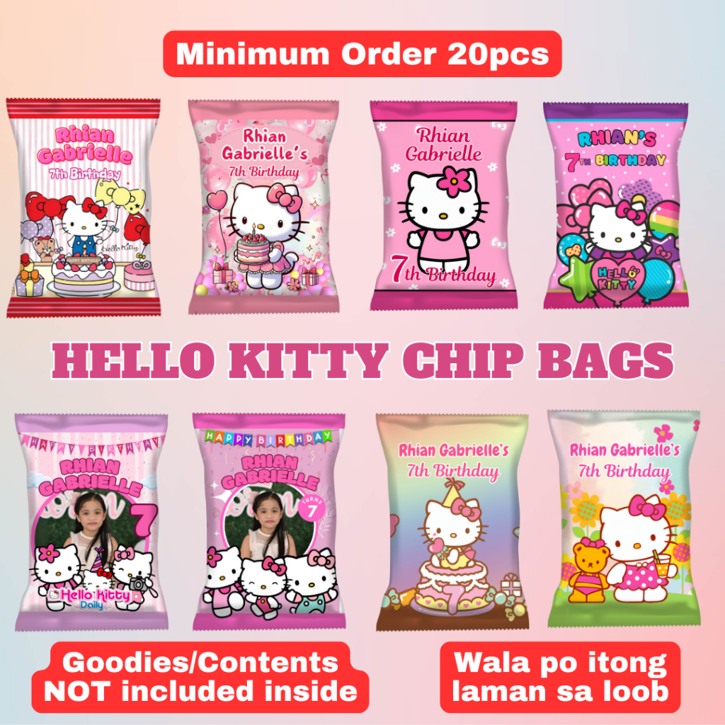 Hello Kitty Chip Bag for Souvenirs | Shopee Philippines