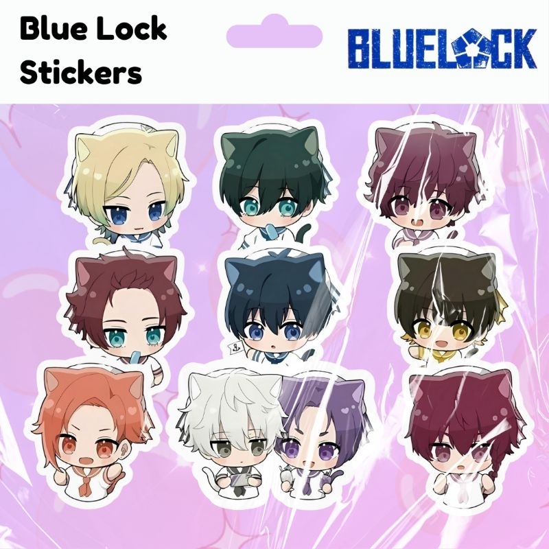 Blue Lock Anime Stickers [waterproof vinyl stickers] Nagi, Chigiri ...