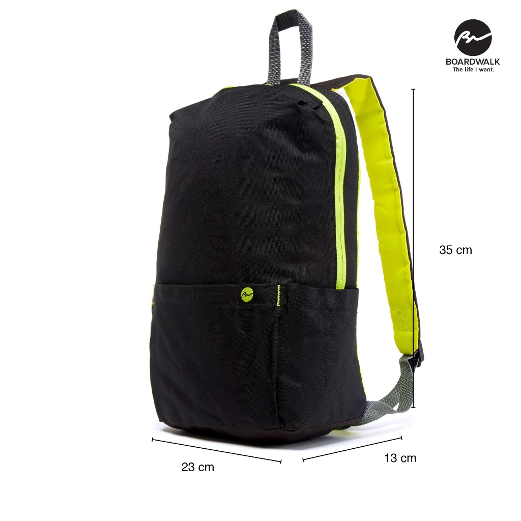 Boardwalk Zelthan Mens Backpack with Front Zip Compartment | Shopee ...