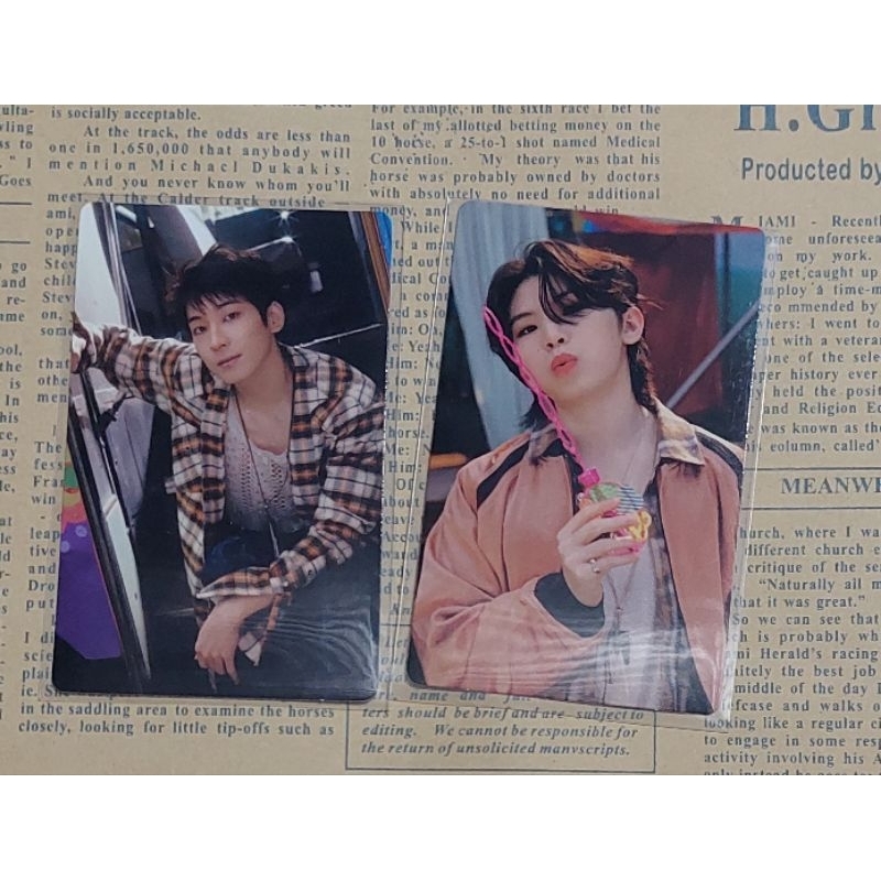 SEVENTEEN WONWOO WOOZI SEVENTEENTH HEAVEN WEVERSE POB PC SET | Shopee ...