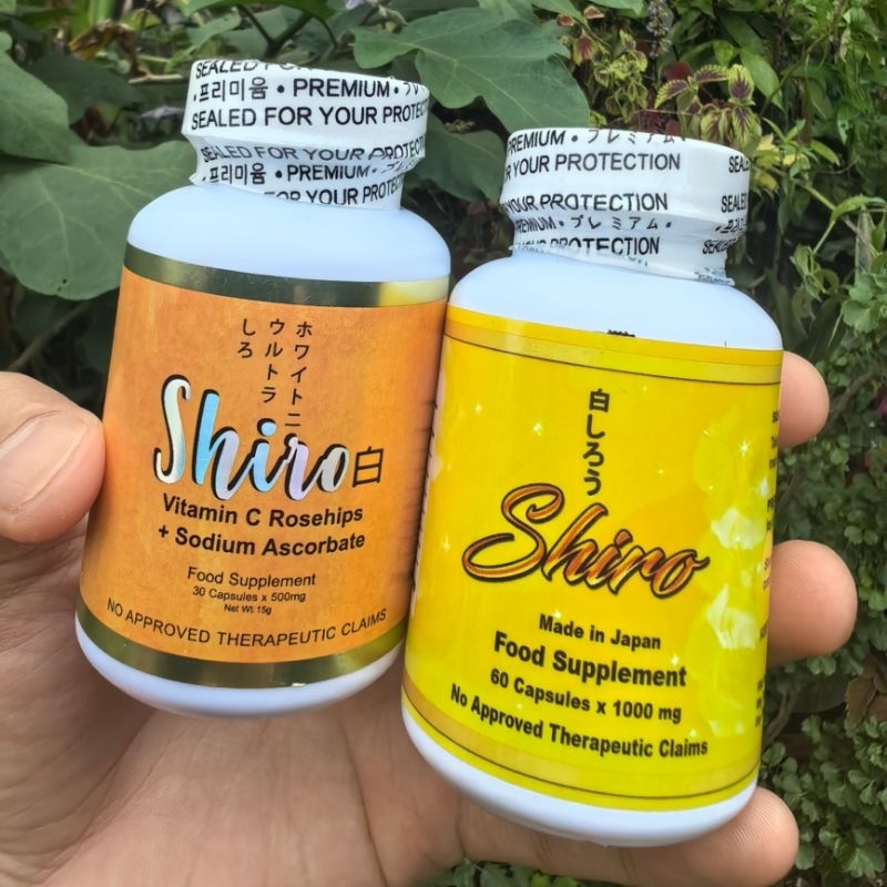 Shiro - Shiro Combo Glutathione and Vitamin C | Shopee Philippines