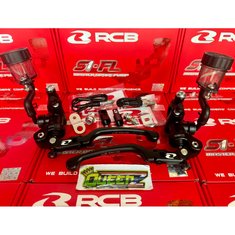 RCB S1-FL Forged Master Brake Pump 17mm Left/Right Set Universal ...