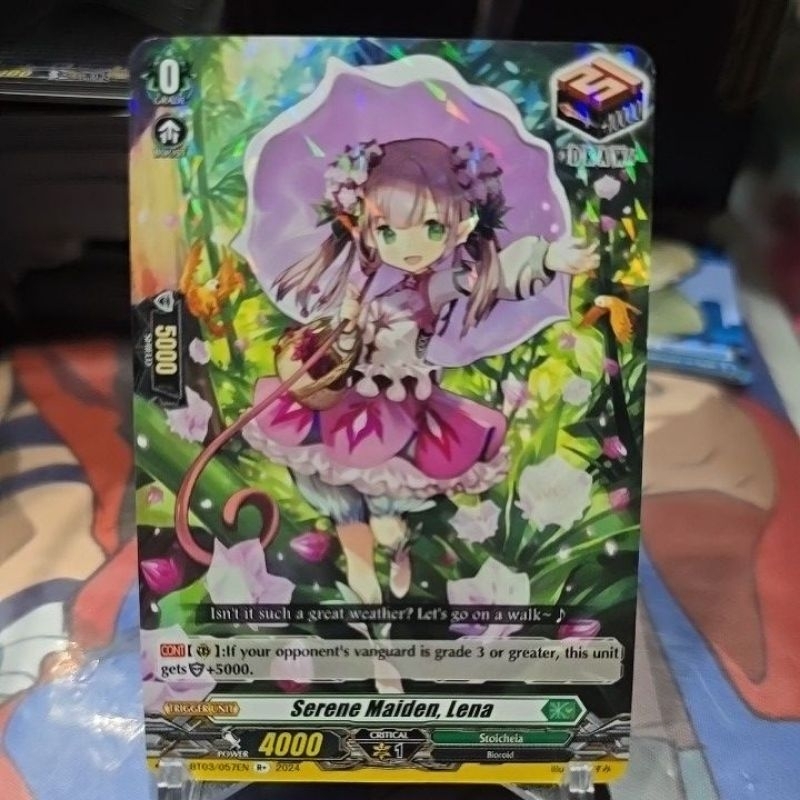 SERENE MAIDEN, LENA R+ DZBT03 CARDFIGHT VANGUARD ENGLISH | Shopee Philippines