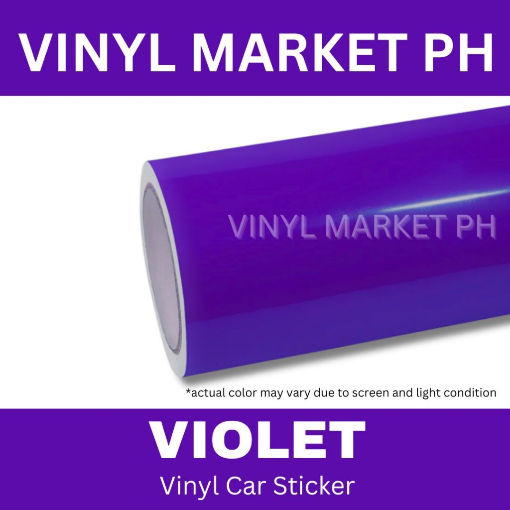 Vinyl Car Sticker Purple Violet Car Sticker for Decals | Shopee Philippines