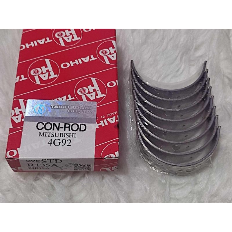 TAIHO Connecting Rod Bearing Size STD Lancer '93-'02 CB Itlog 4G92A, CJ ...