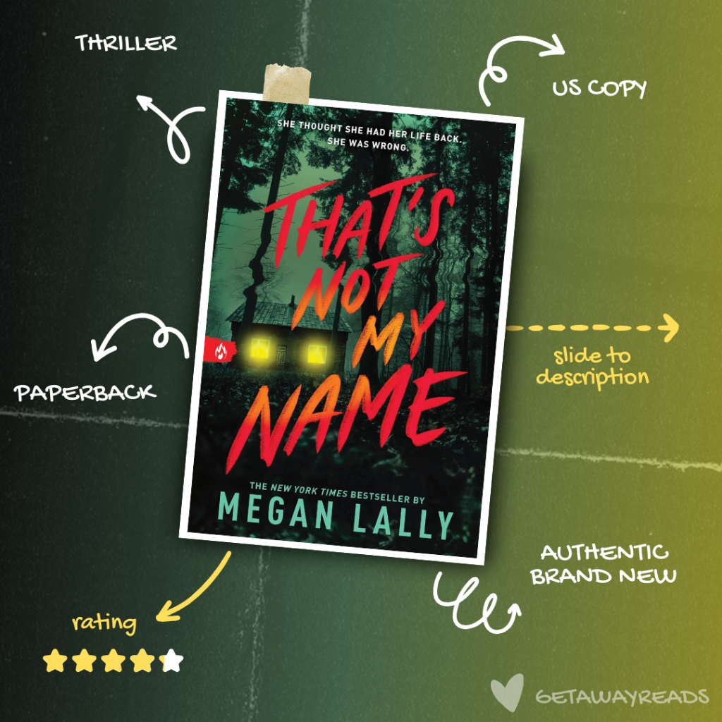 That's Not My Name by Megan Lally (Paperback) | Shopee Philippines