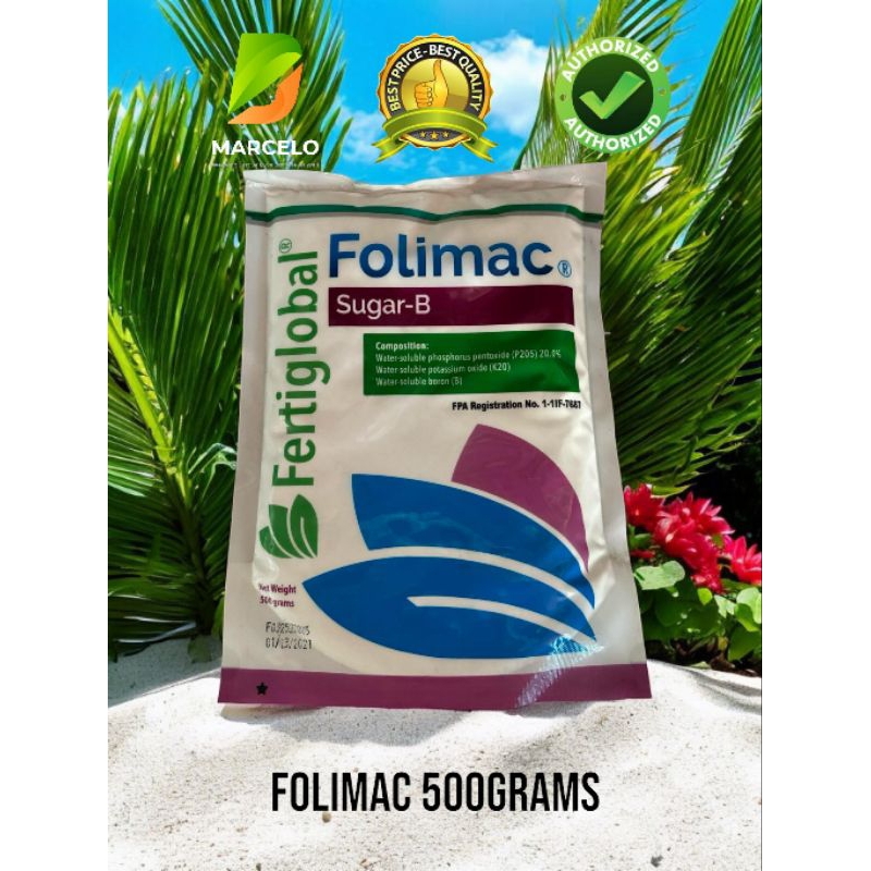 Folimac Sugar-B Foliar Fertilizer 500 Grams by AVC | Shopee Philippines