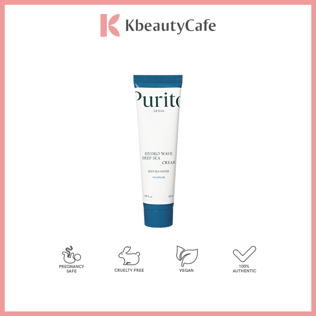 Purito Hydro Wave Deep Sea Cream 50ml | Shopee Philippines