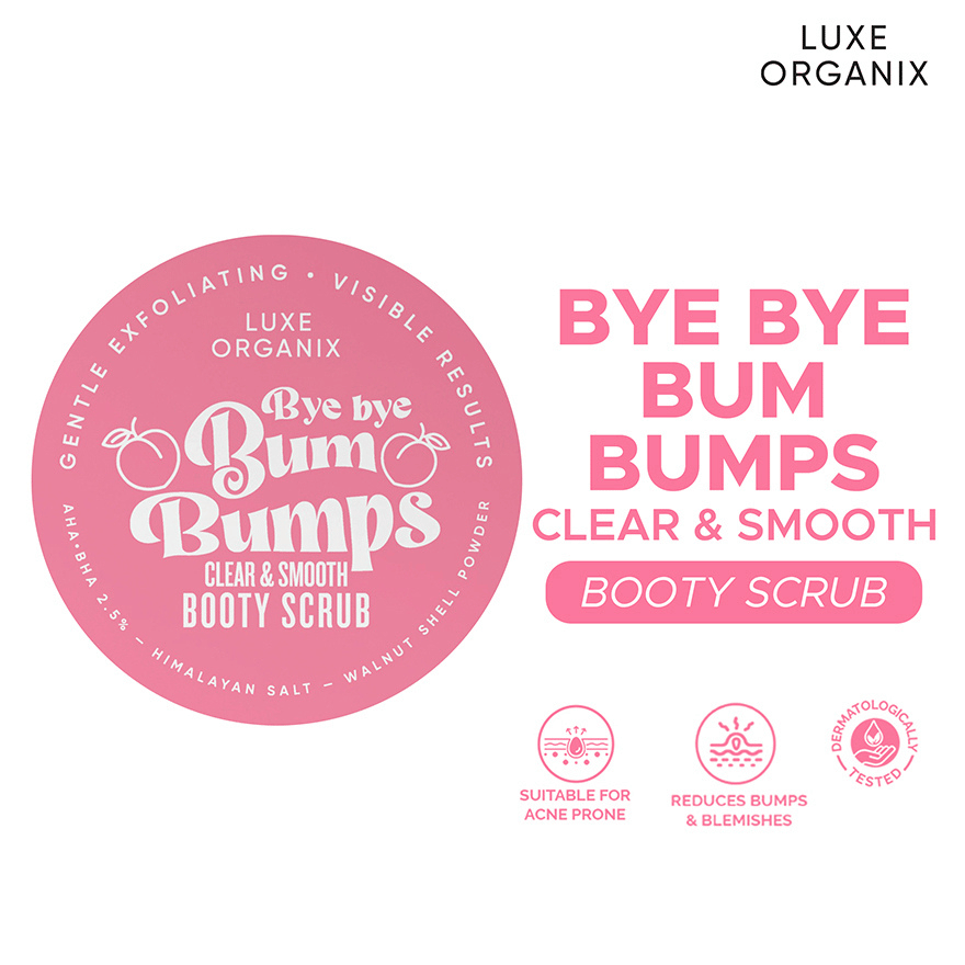 Luxe Organix Bum Bum Scrub Butt Whitening Exfoliator 250ml | Shopee ...