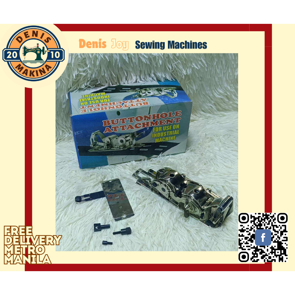 BUTTONHOLE ATTACHMENT FOR INDUSTRIAL MACHINE | Shopee Philippines