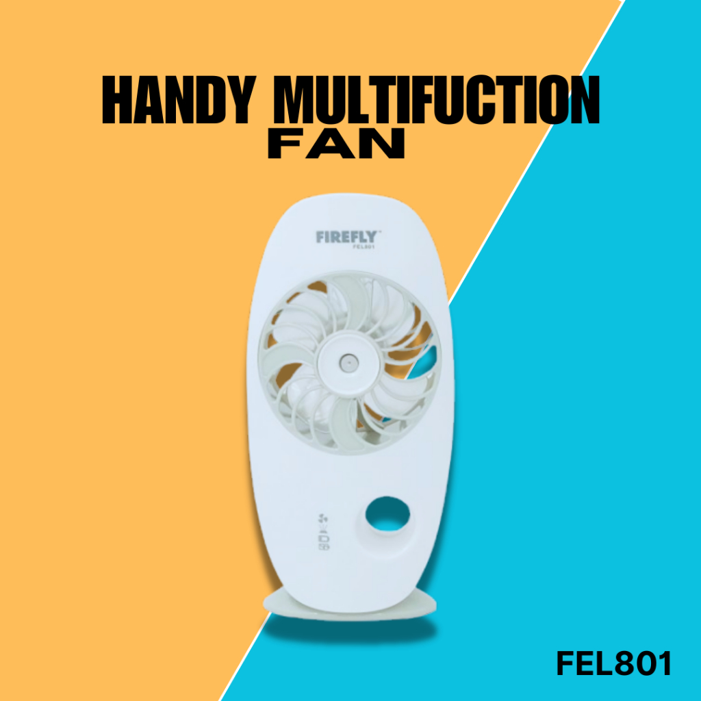 FIREFLY 3" MINI MIST FAN (FEL801) | Shopee Philippines