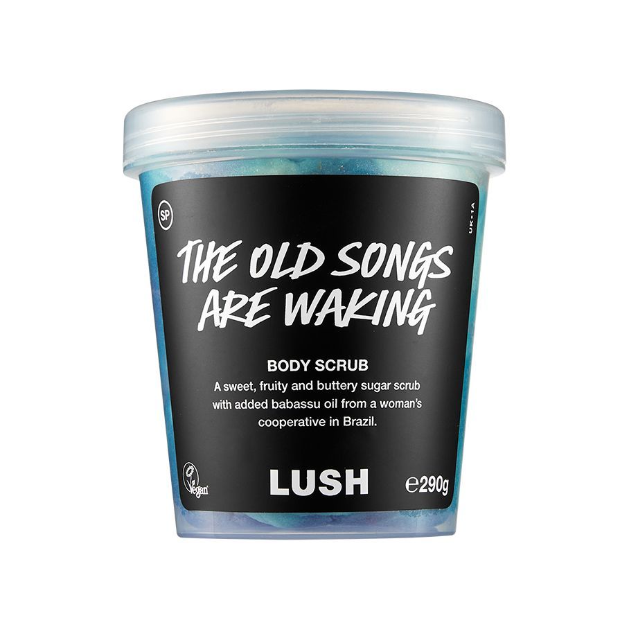 LUSH The Old Songs Are Waking Body Scrub (Exfoliating) (Fruity ...