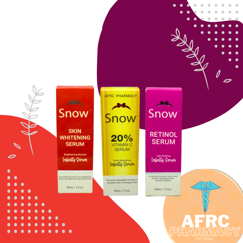 Snow Facial Serum Skin Whitening Vitamin C Retinol 30mL | Shopee ...