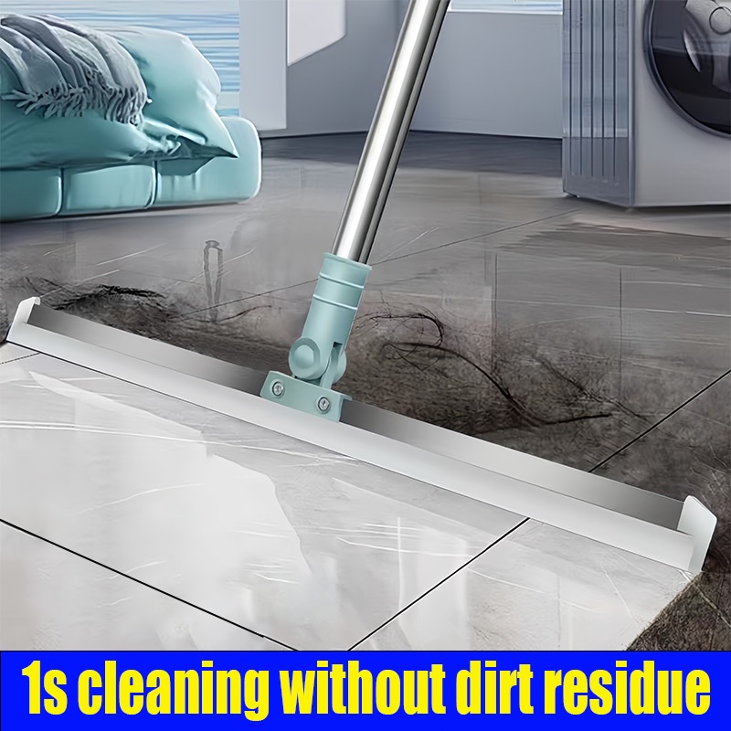 Sweeping mop Rubber Floor mop squeegee Bathroom wiper Magic broom ...
