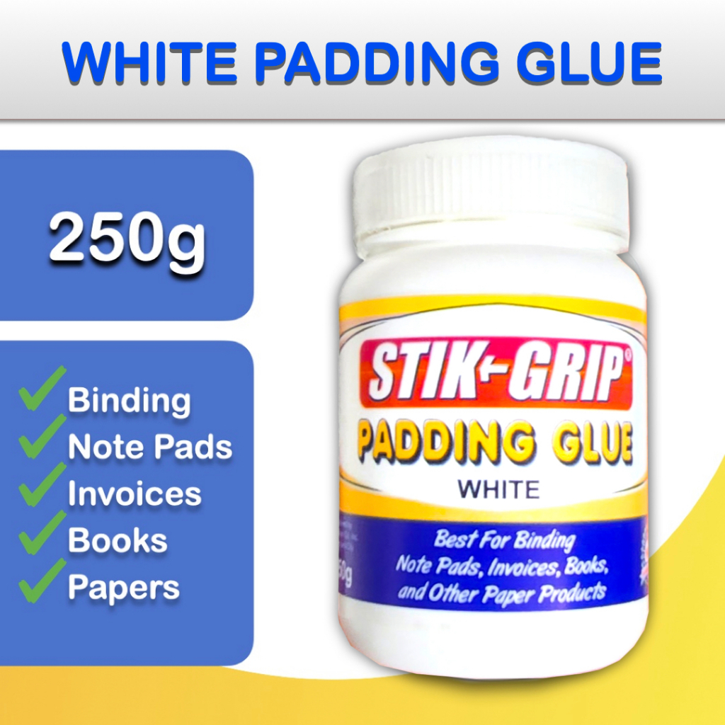 White Padding Glue 250g (250 grams) - Stik Grip | Shopee Philippines